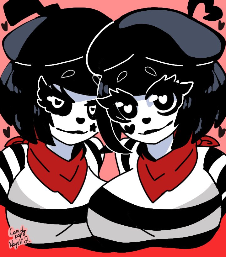A Fanart To The Extremely Funny And Two Hotties Work By derpixon Mime
