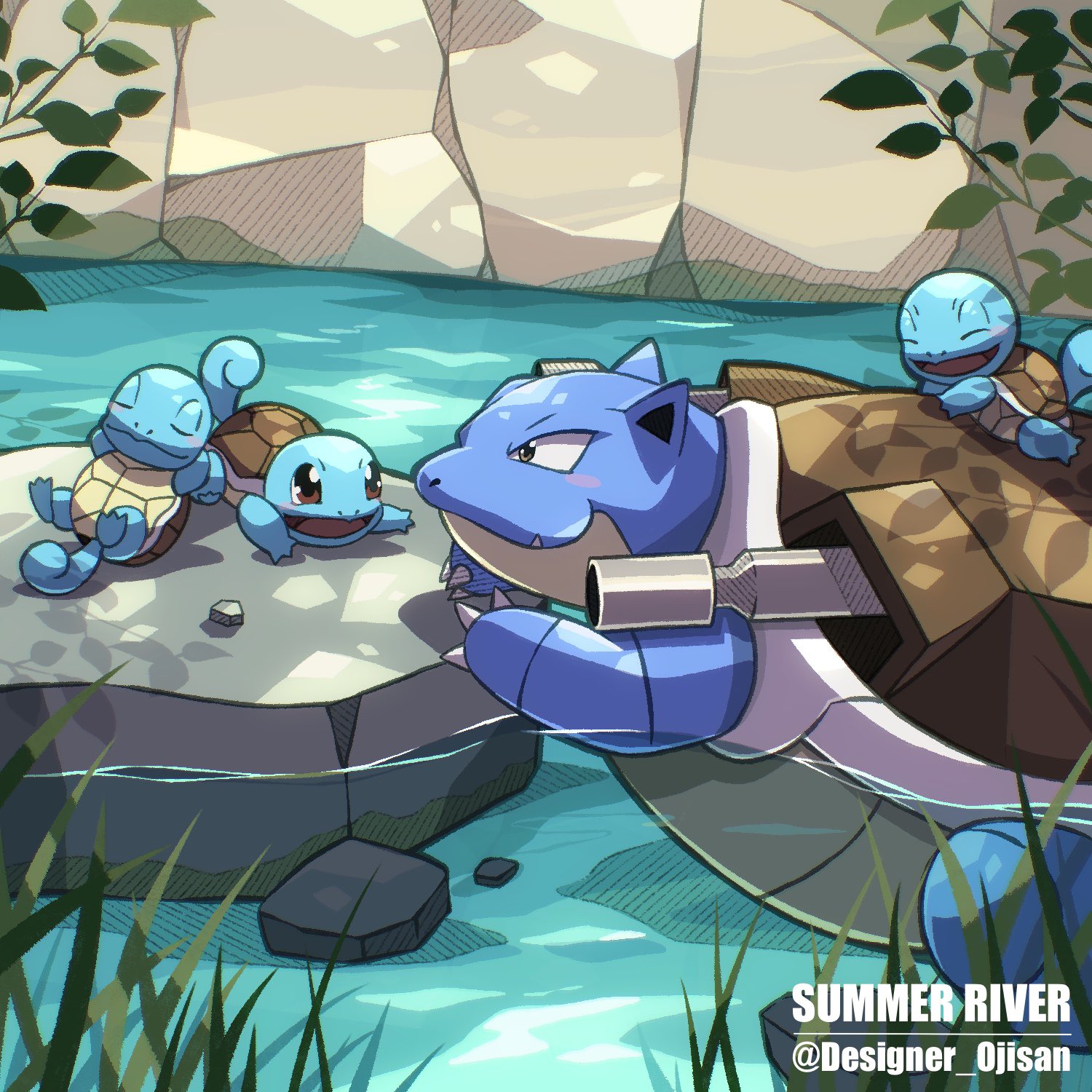 Squirtle and Blastoise | Pokémon | Know Your Meme