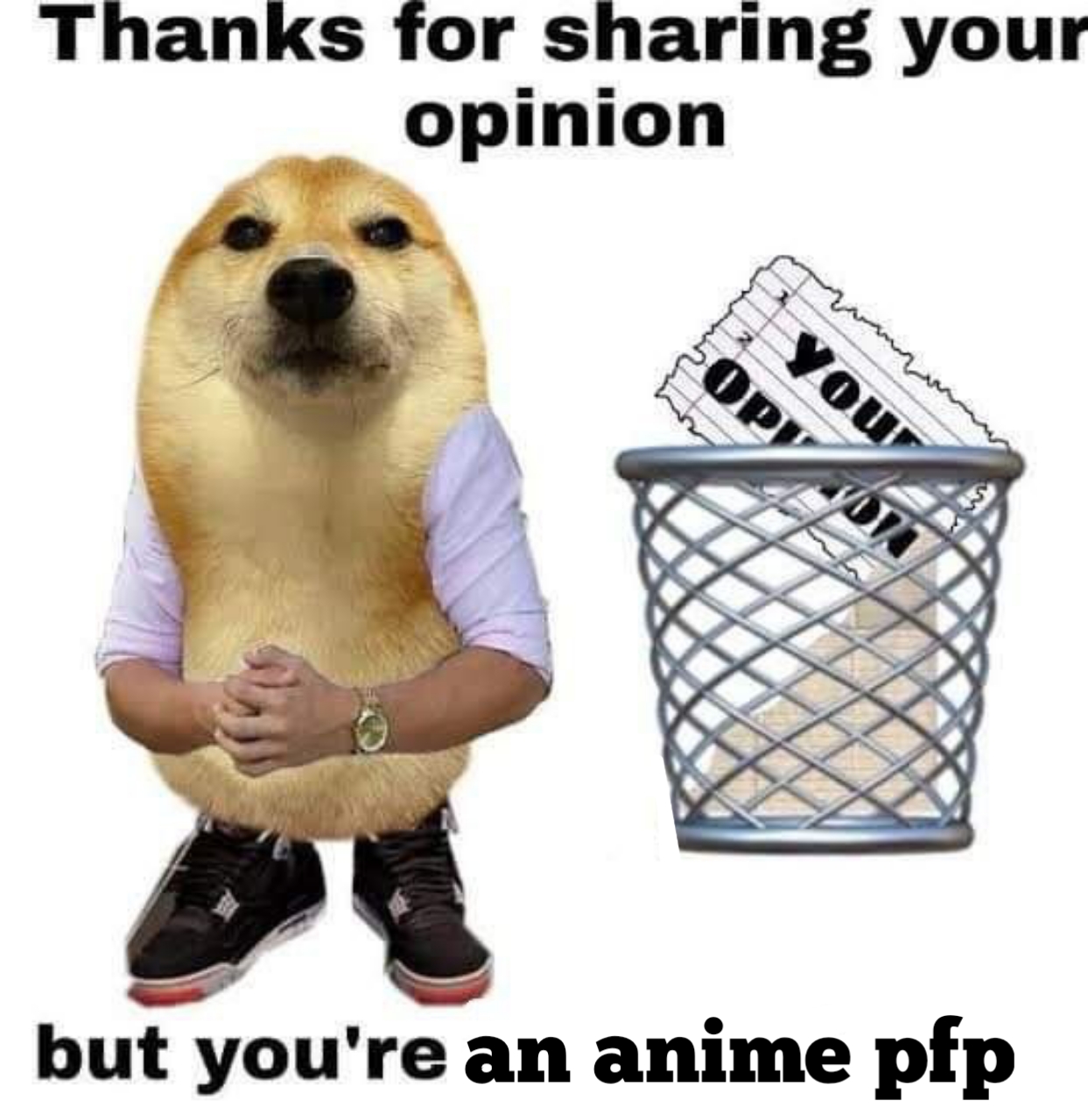 Anime Pfp Go Away r memes Know Your Meme