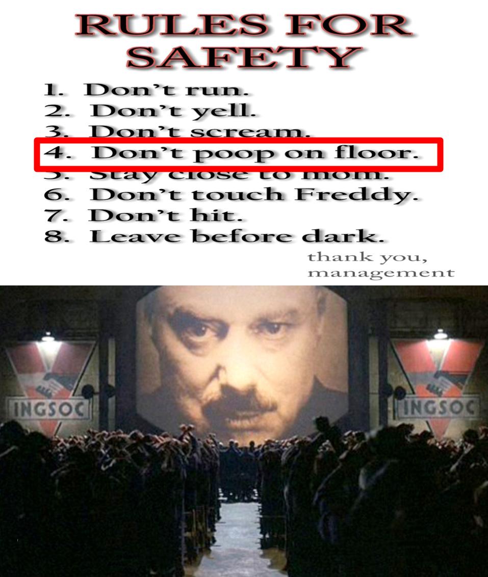 Literally Big Brother Orders 1984 GIF Know Your Meme