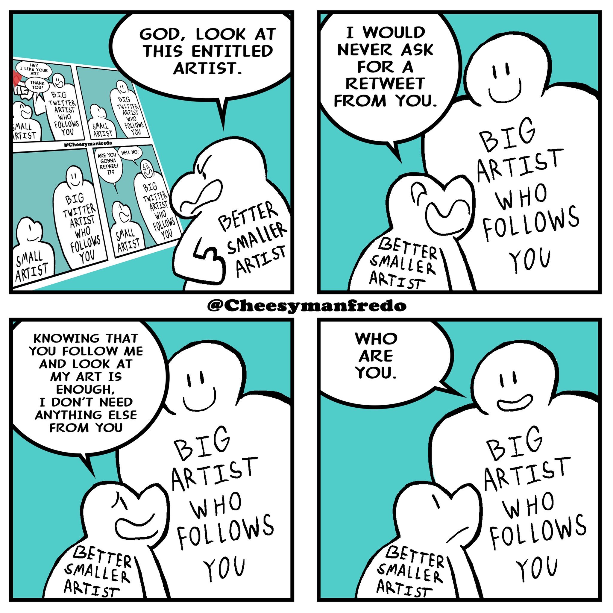 Big Twitter Artist #2 by @Cheesymanfredy | Know Your Meme