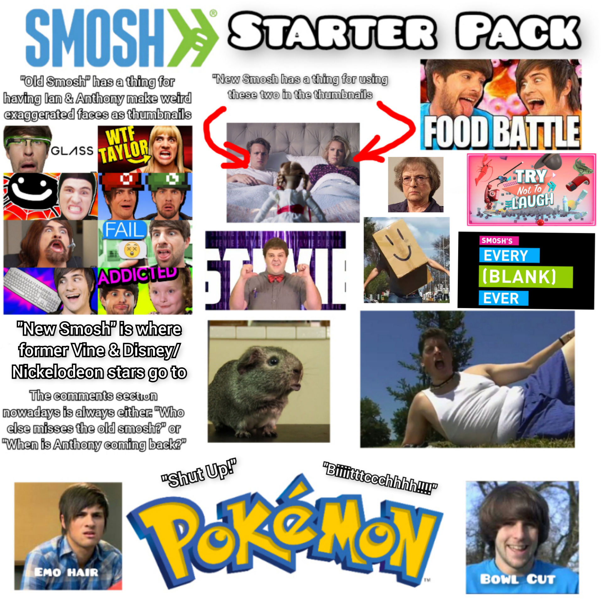 Smosh Starterpack | /r/starterpacks | Know Your Meme