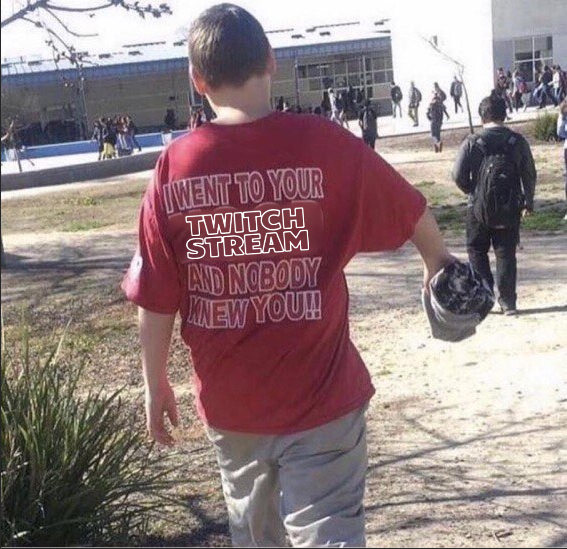 twitch stream shirt | Know Your Meme