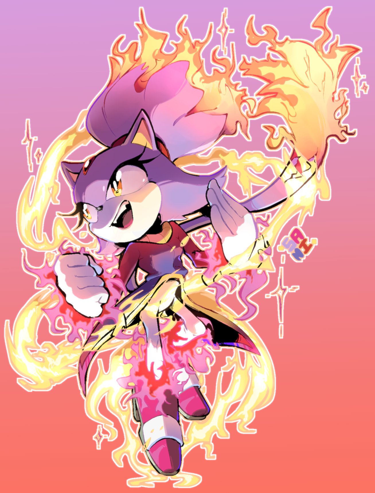 Cool Blaze | Sonic the Hedgehog | Know Your Meme