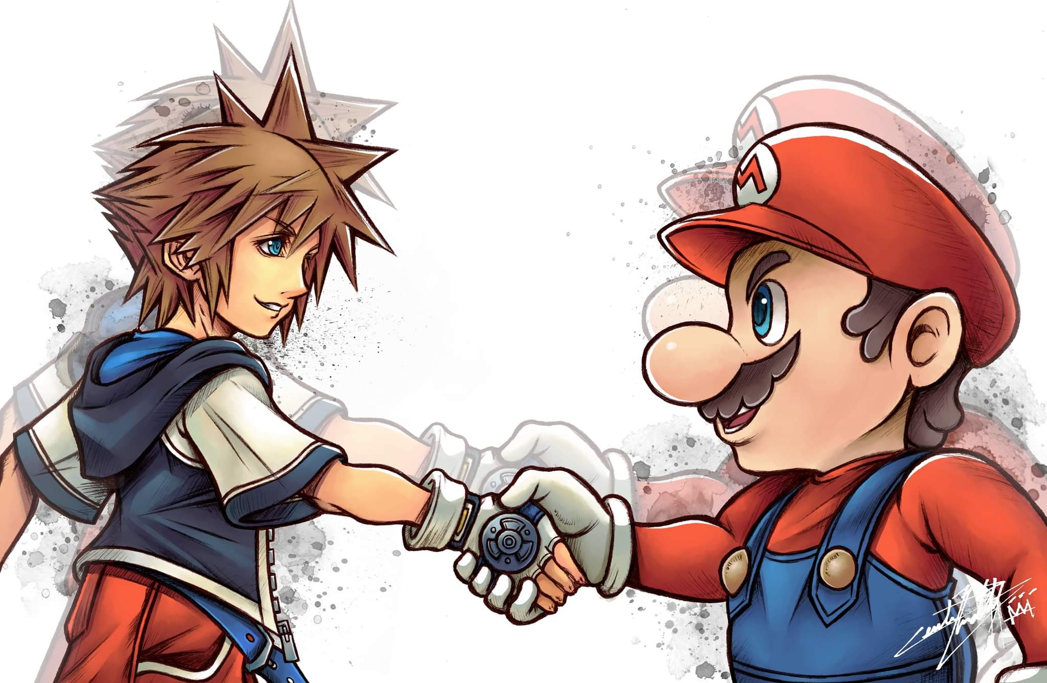 "A little late but I wanted to do a proper illustration for #Sora being ...