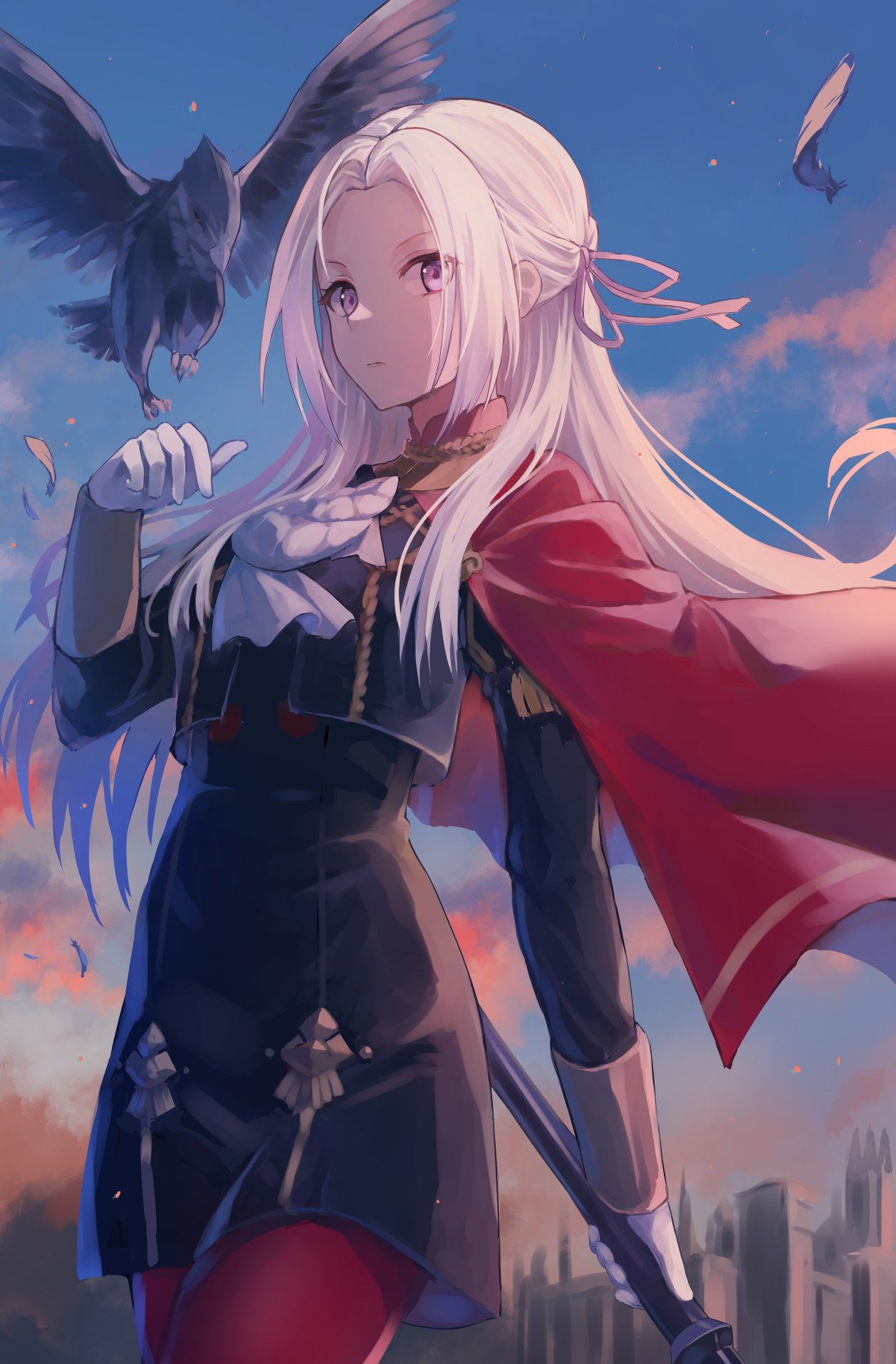Edelgard of the Black Eagles | Fire Emblem: Three Houses | Know Your Meme