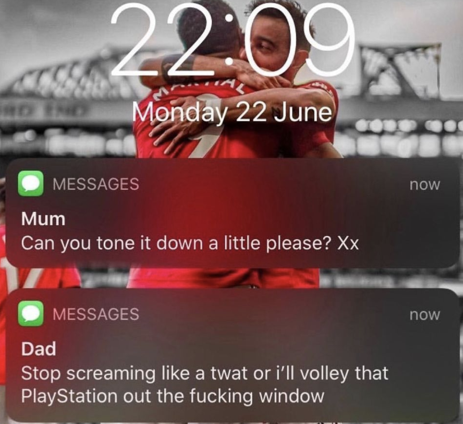 imessage from dad | Know Your Meme
