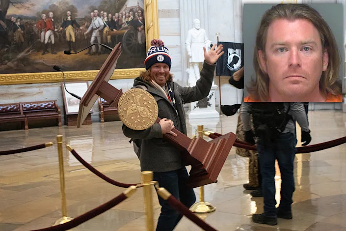 Adam Johnson (then and now) | January 6th, 2021, Storming of the United ...