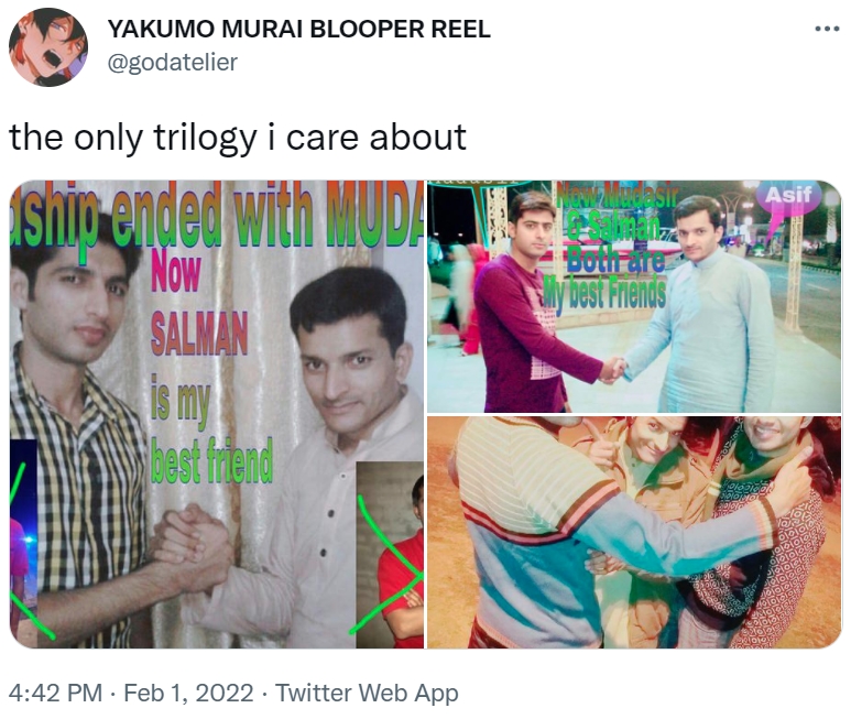 The Only Trilogy I Care About Friendship Ended With Mudasir Know The Only Trilogy I Care About Friendship Ended With Mudasir Know