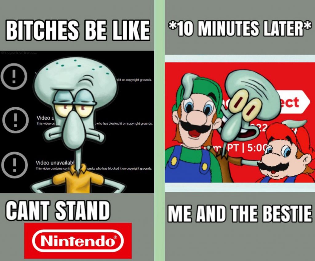 Can t Stand Nintendo 10 Minutes Later Me And The Bestie Know 