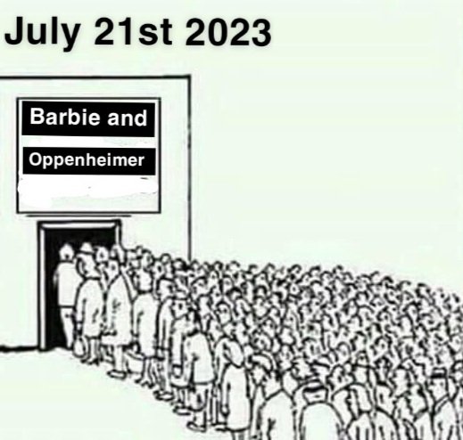 Barbie Vs Oppenheimer meme Barbie Vs Oppenheimer Know Your Meme