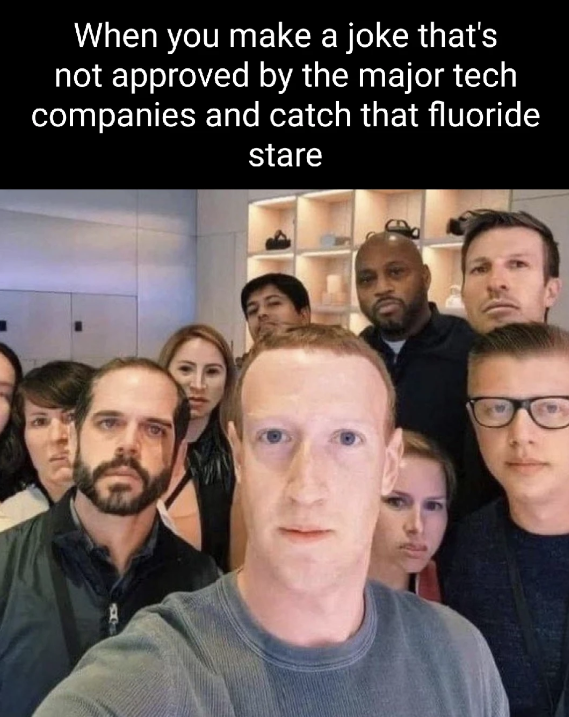 Fluoride Stare meme Fluoride Stare Know Your Meme