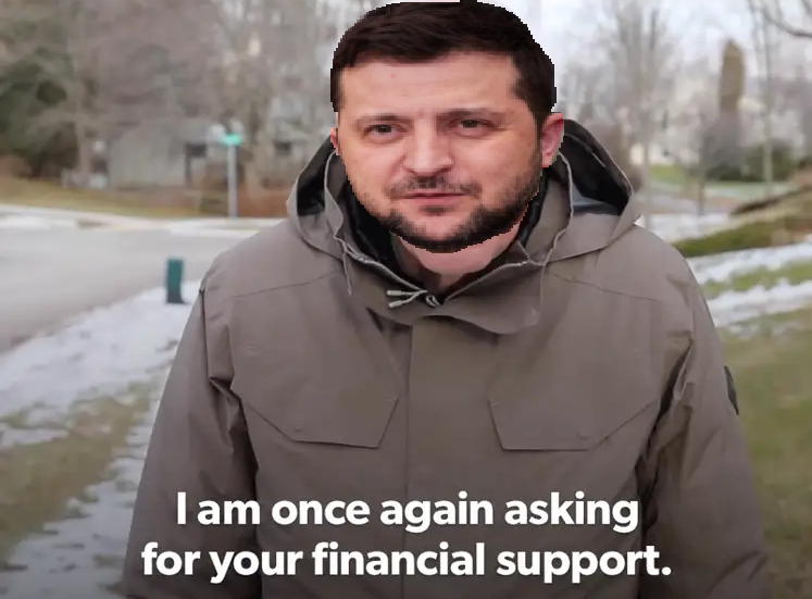 I Am Once Again Asking For Your Financial Support Volodymyr Zelenskyy 