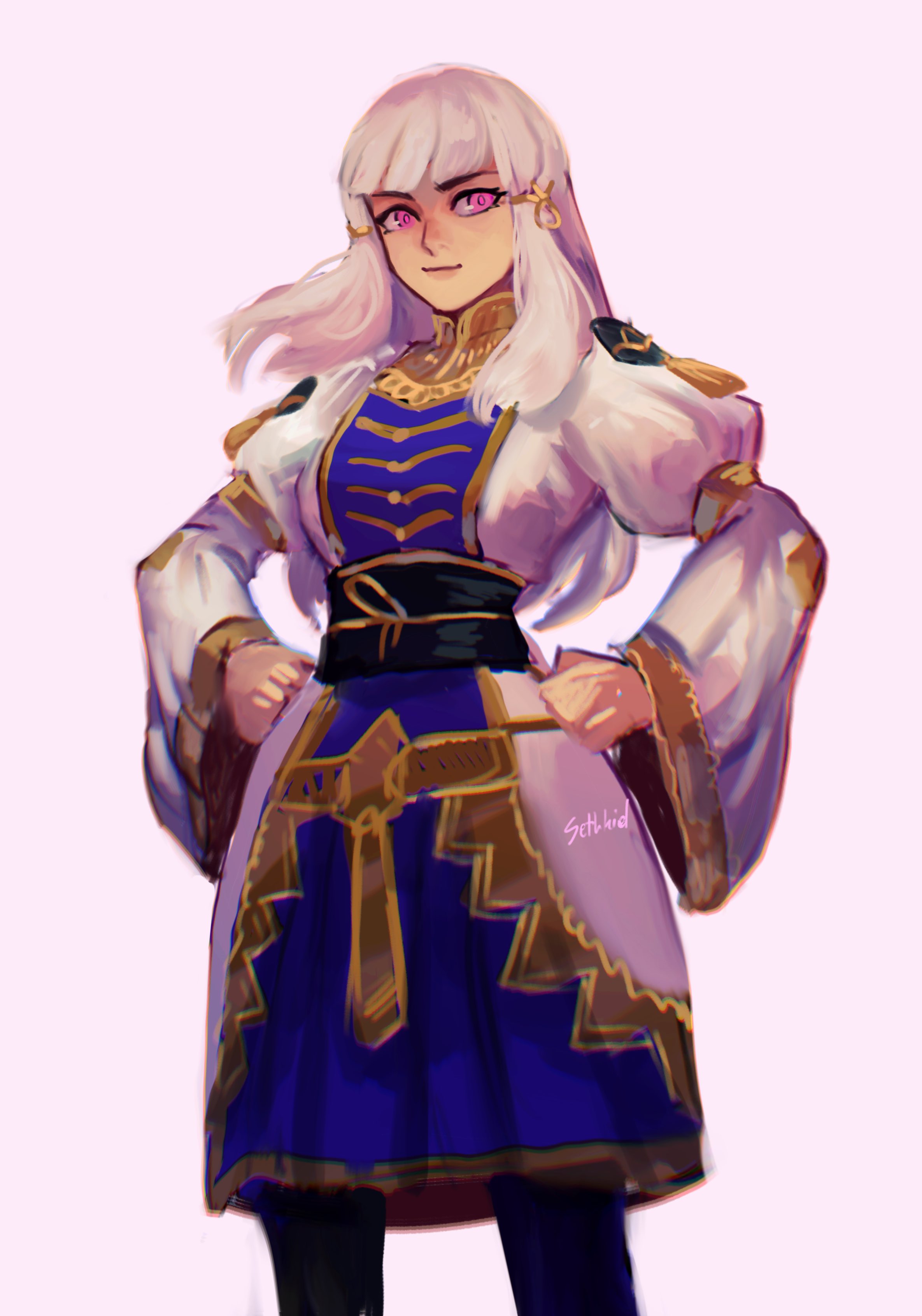 Her outfit!!! | Lysithea von Ordelia | Know Your Meme