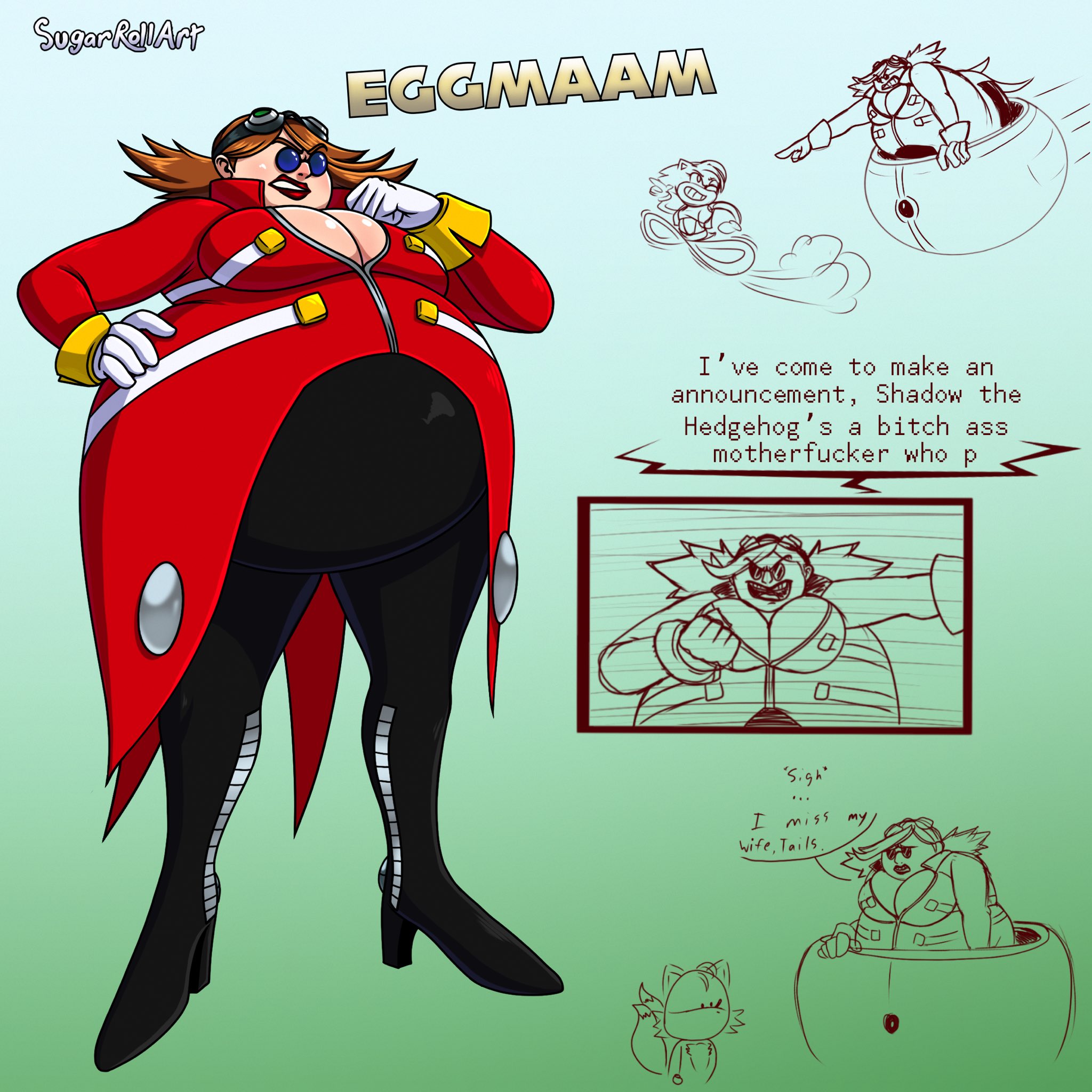 Eggmaam by SugarRollArt | Eggma'am | Know Your Meme