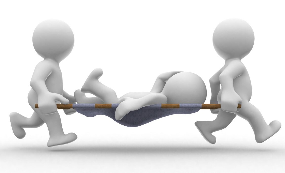 What Happened To Him Two Guys With A Stretcher Template What 