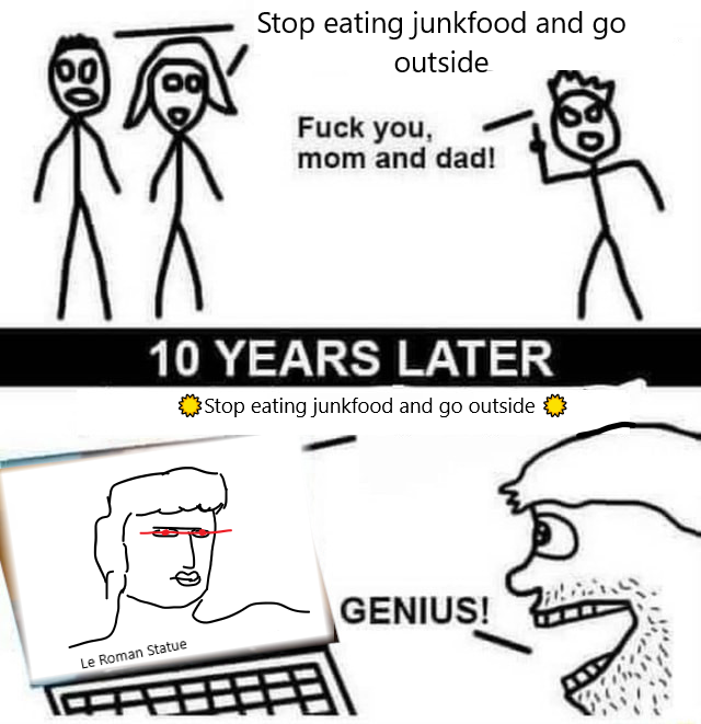 F You Mom And Dad 10 Years Later Meme Fuck You Mom And Dad