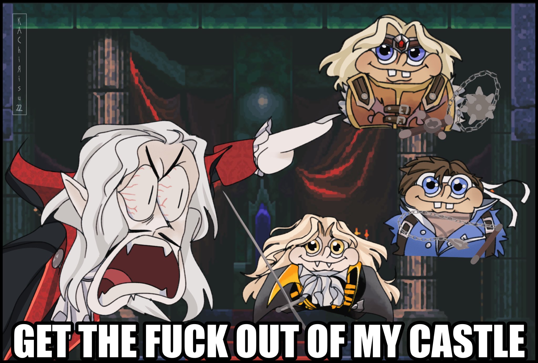 Get the f--- out of my castle | Squidward "Get Out Of My House" | Know ...