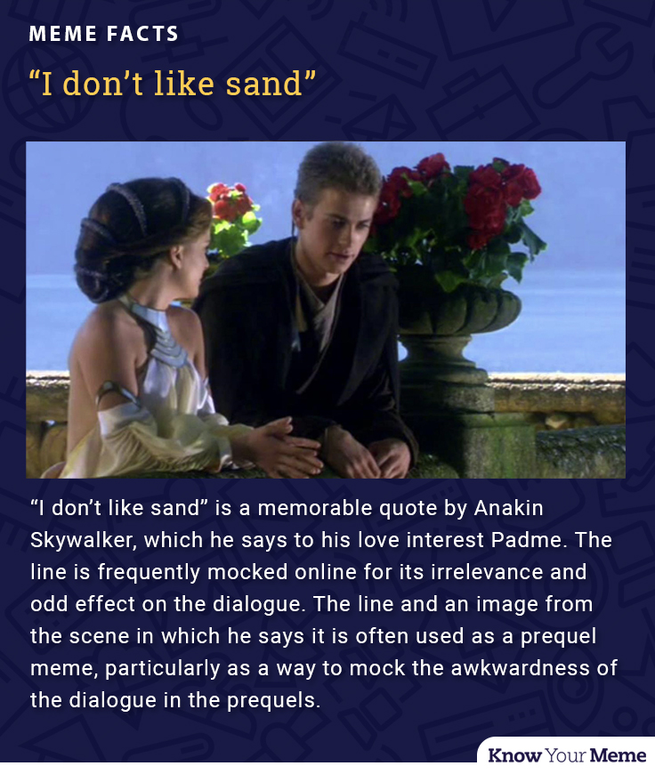 I Don t Like Sand Know Your Meme