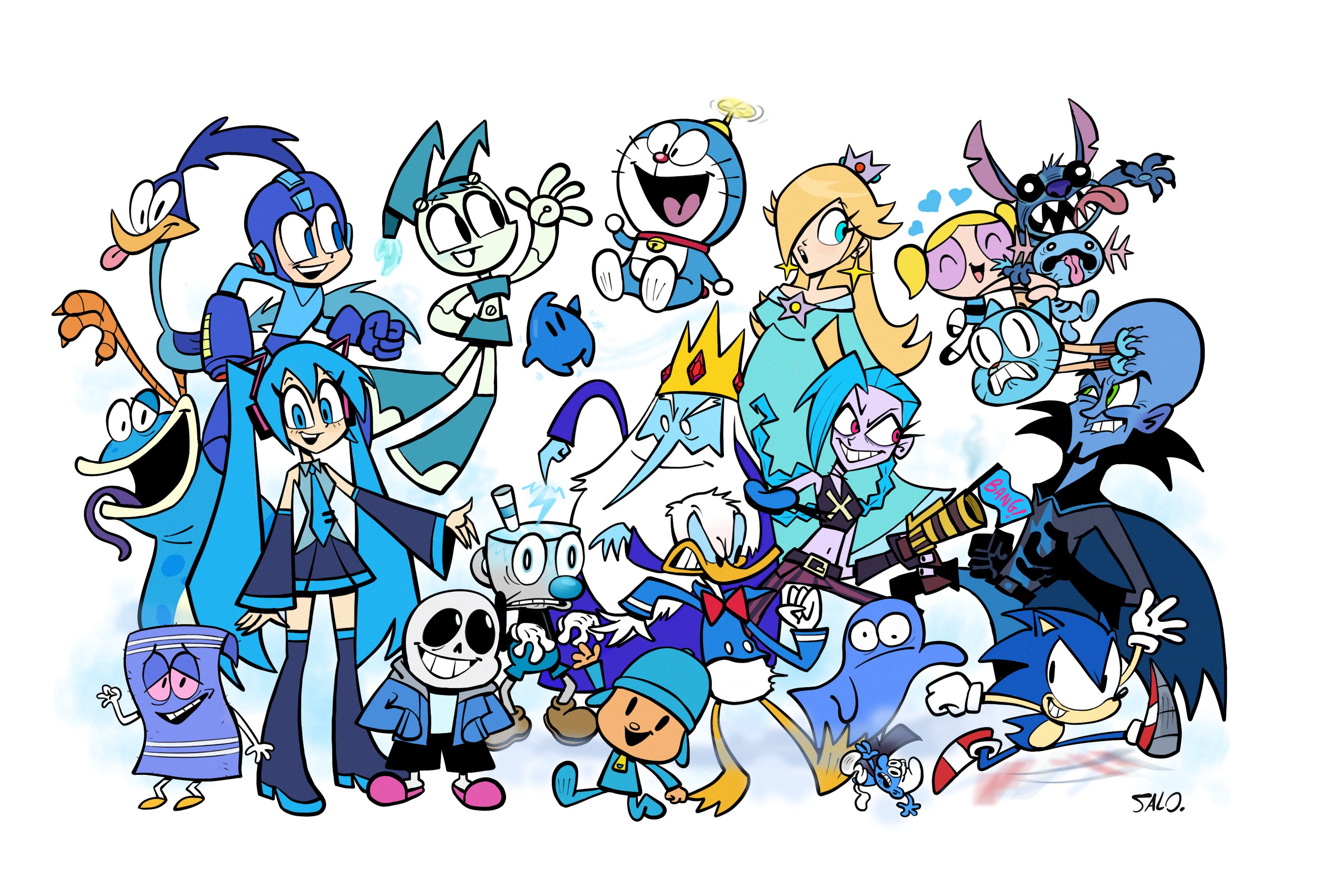 Blue Team by SaloMotion | Crossover | Know Your Meme