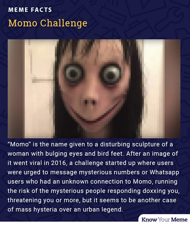 The Momo Challenge Know Your Meme The Momo Challenge Know Your Meme