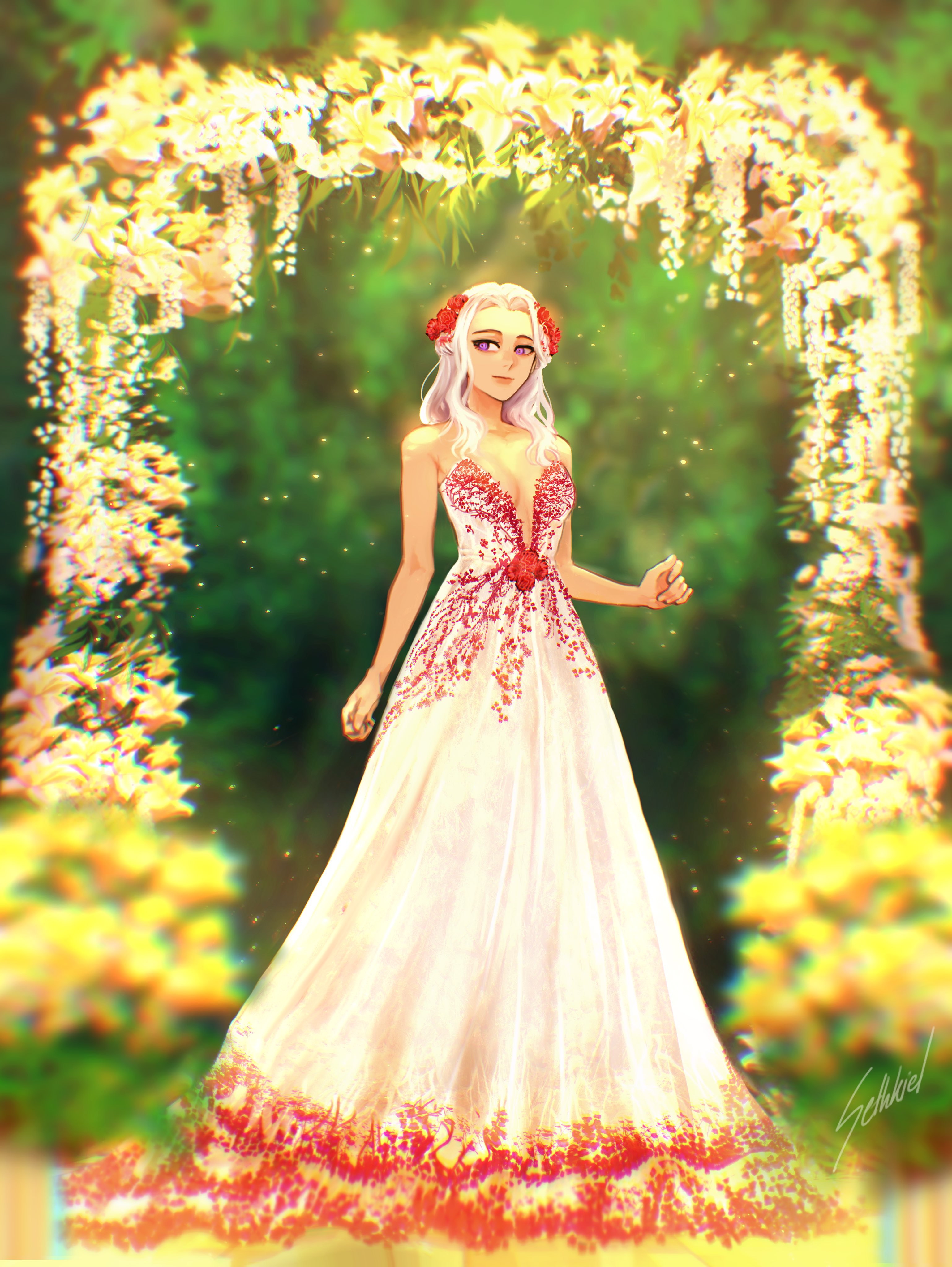 Edelgard Bride💐 | Fire Emblem: Three Houses | Know Your Meme