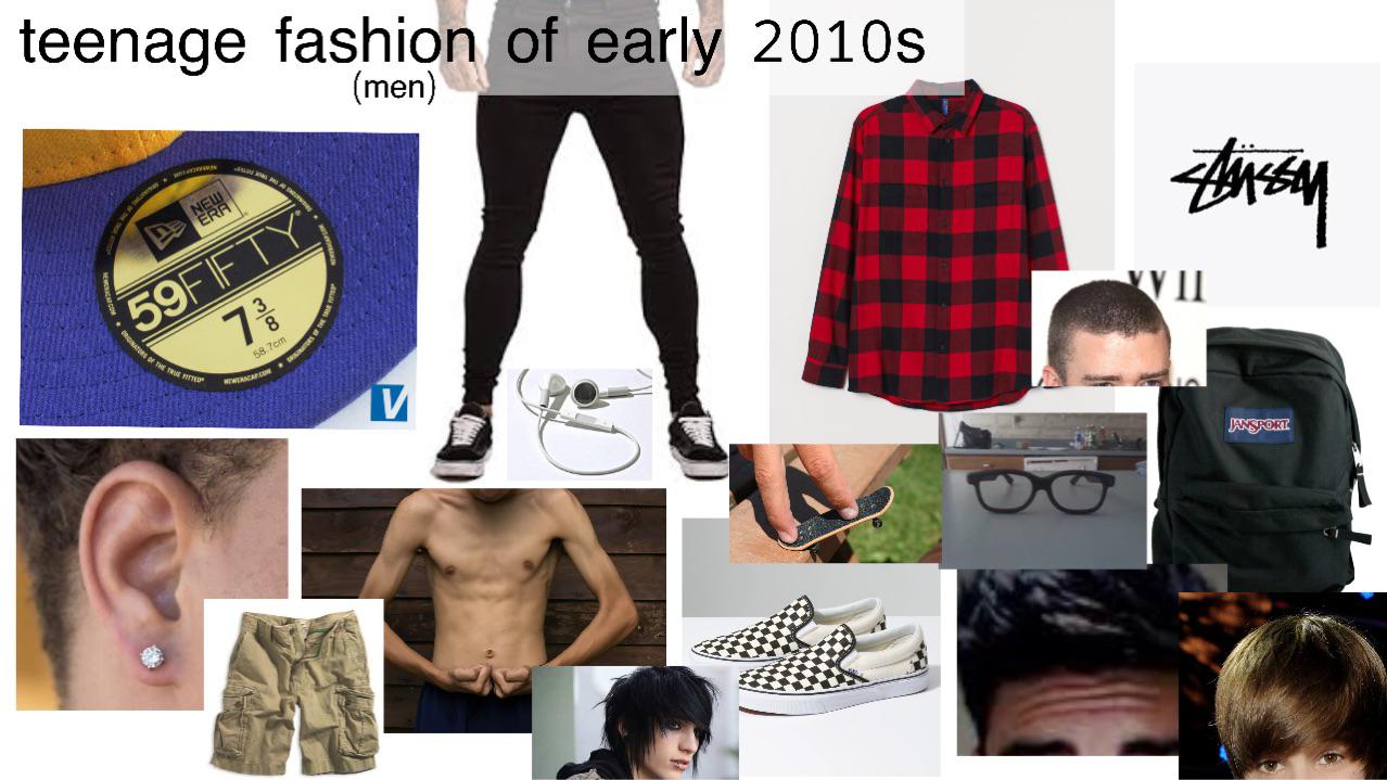 Teen Male Fashion Starter Pack Of The Early 2010s r starterpacks Teen Male Fashion Starter Pack Of The Early 2010s r starterpacks