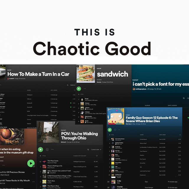 Unorganized Playlist Meme Weird Spotify Playlists Know Your Meme