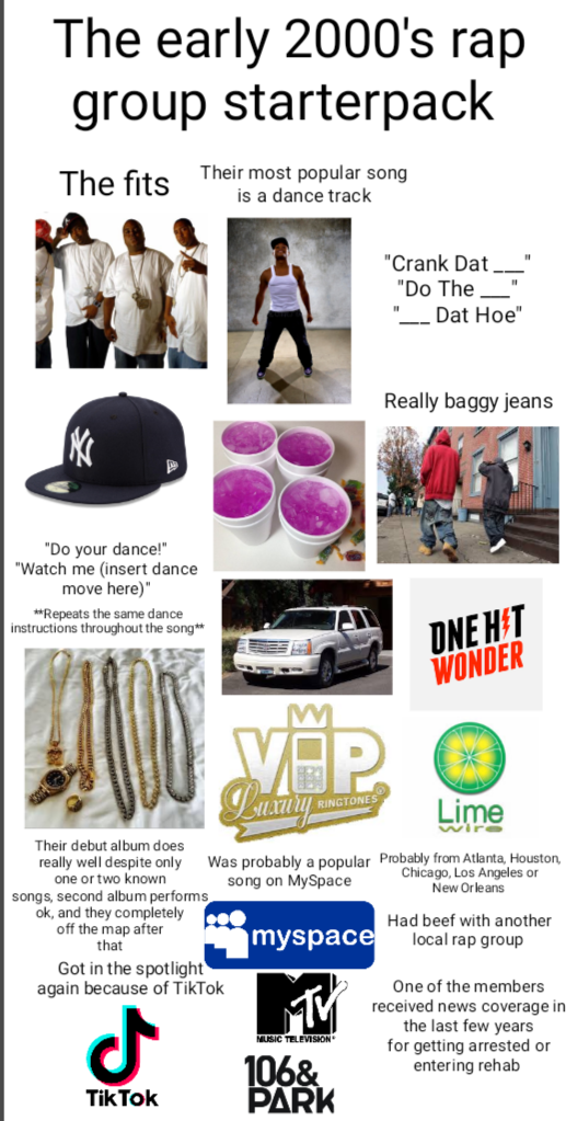 The Early 2000 s Rap Group Starterpack r starterpacks Starter The Early 2000 s Rap Group Starterpack r starterpacks Starter