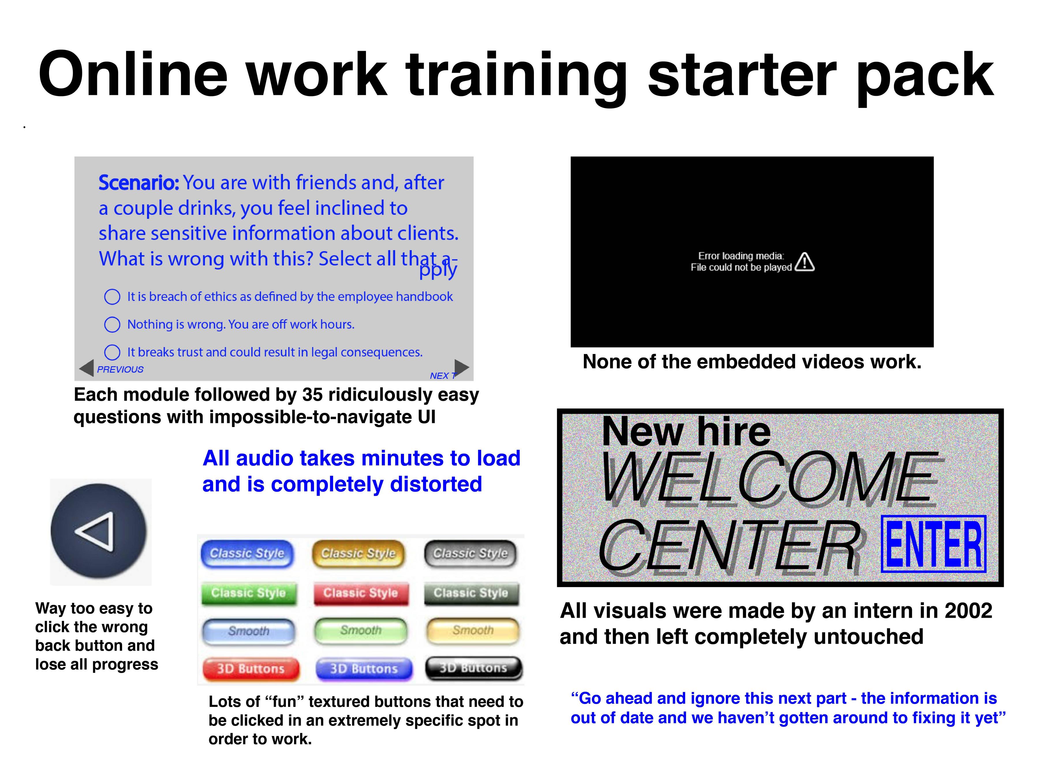 Online work training starter pack | /r/starterpacks | Starter Packs ...