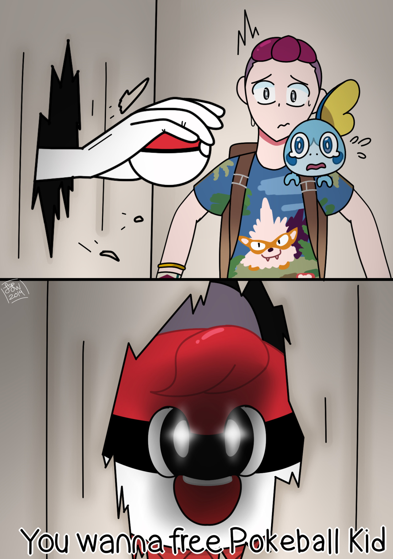 Here's Johnny | Pokémon Ball Guy | Know Your Meme