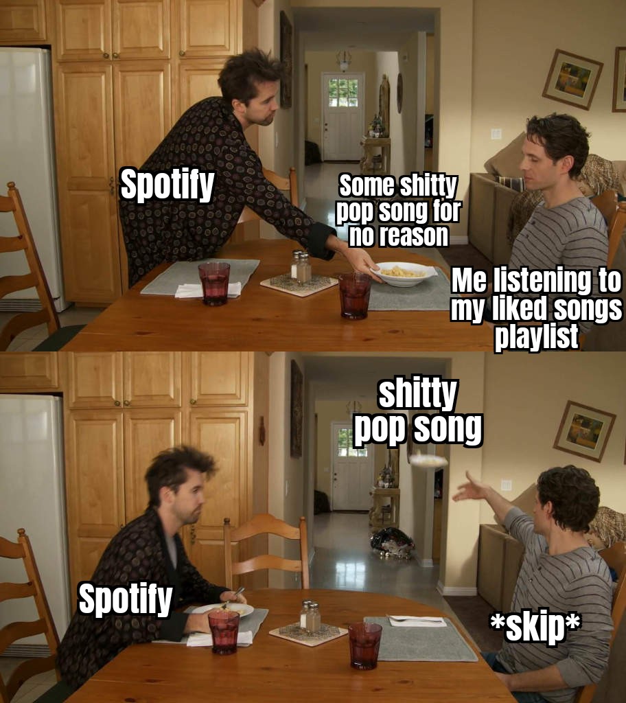 Just Play The Songs That Are On My Playlist Damn It r memes Know Just Play The Songs That Are On My Playlist Damn It r memes Know