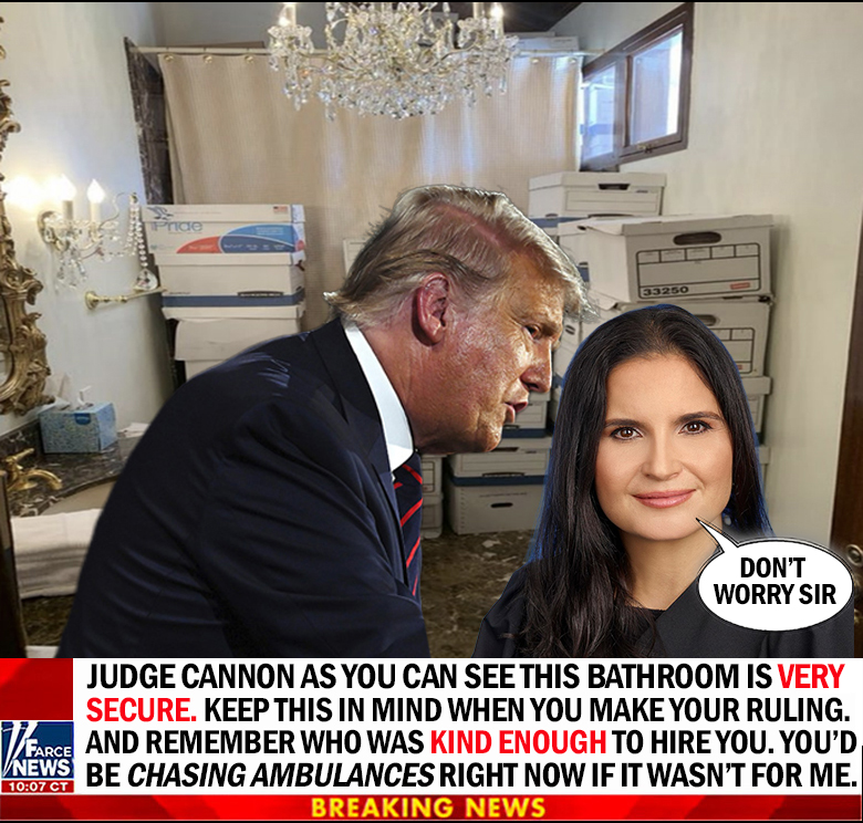 Trump And Judge Classified Documents Stored In Mar A Lago Bathroom