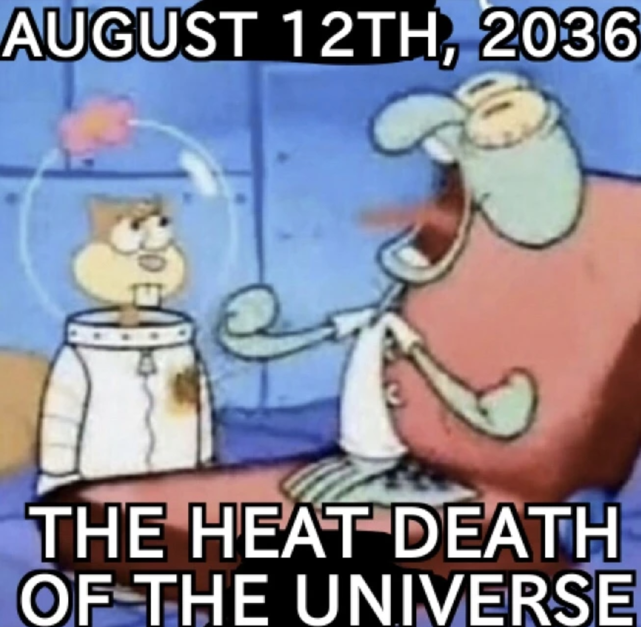 Loudward August 12 2036 August 12 2036 The Heat Death Of The