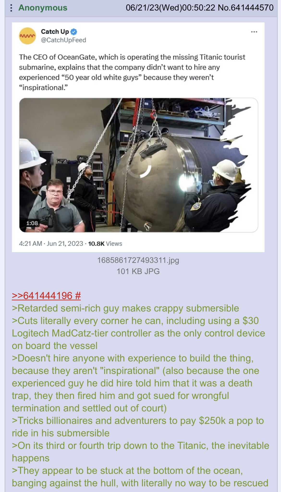 In case you're wondering why wokeness™ was to blame for this | Know ...