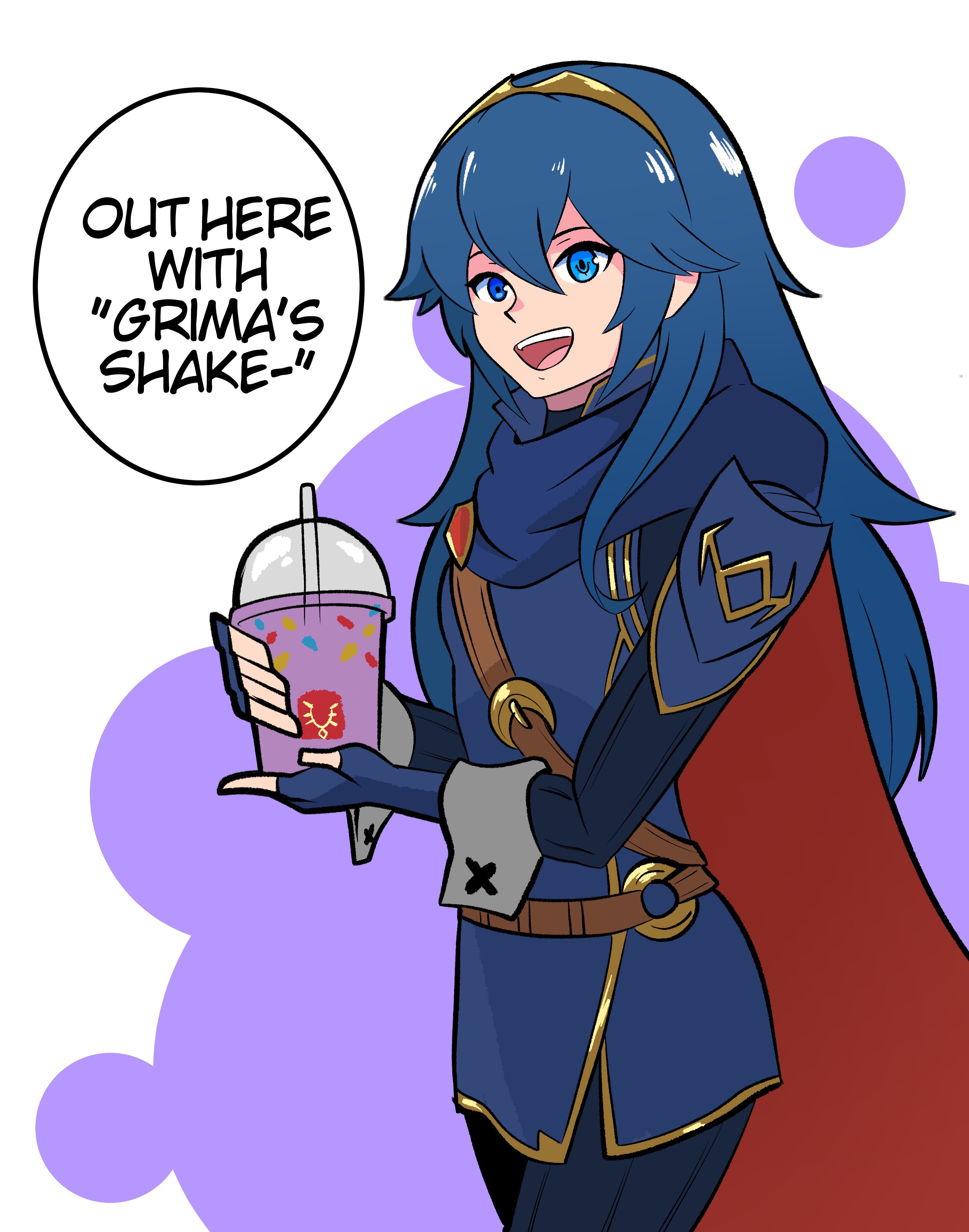 Lucina, no! | Grimace Shake Trend | Know Your Meme