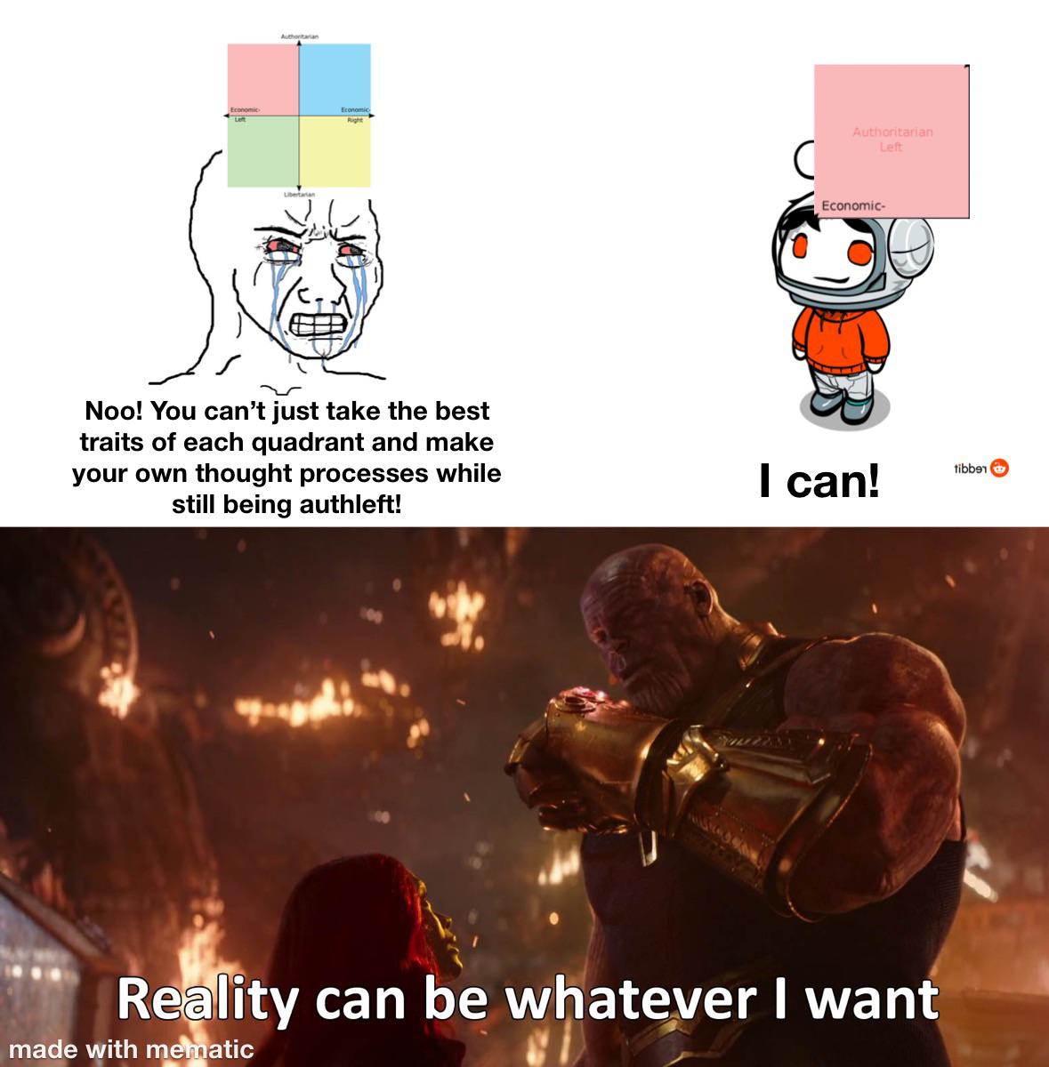 Don’t let your quadrant be you barrier | /r/PoliticalCompassMemes ...