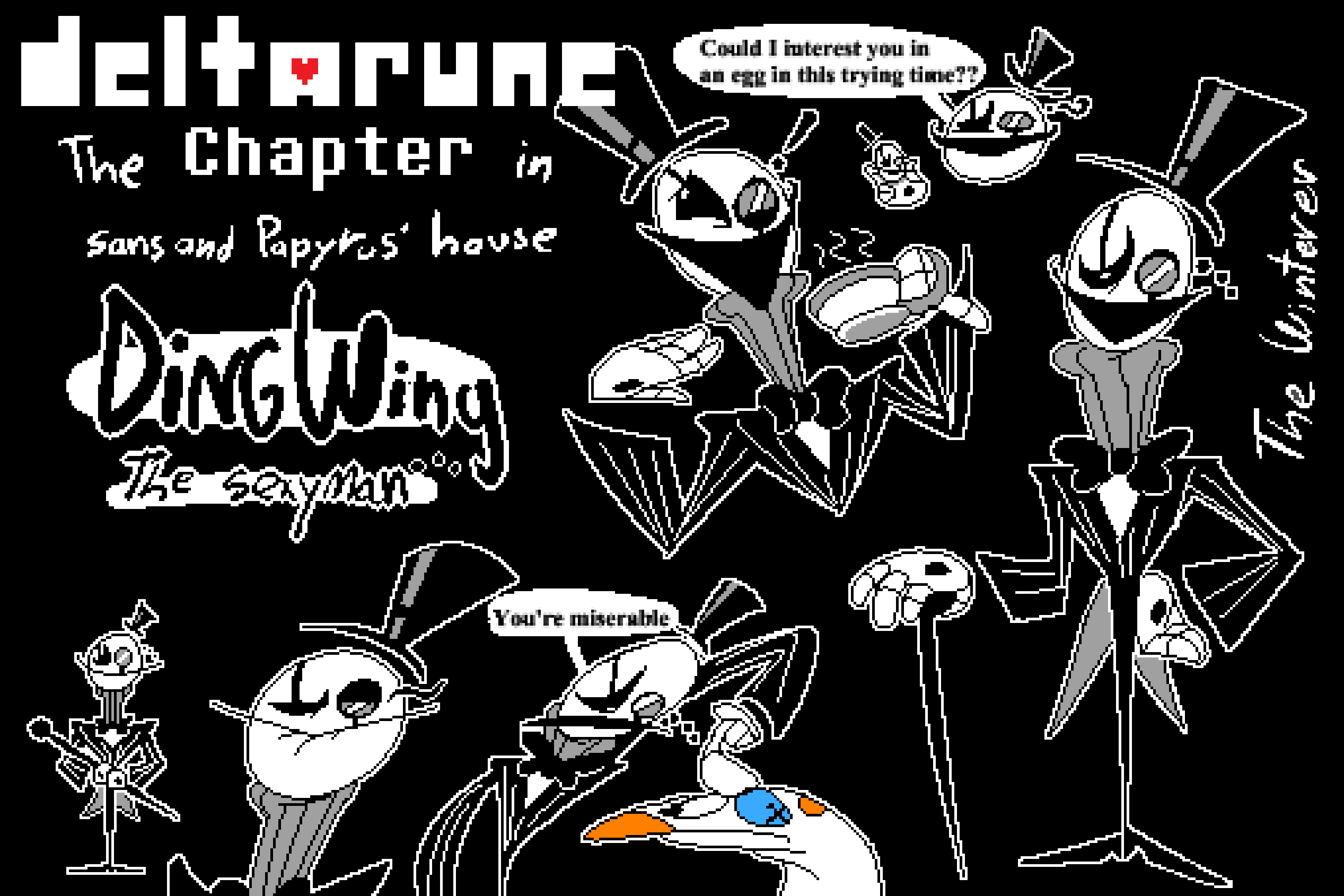 Ding Wing the Sexyman | Deltarune | Know Your Meme