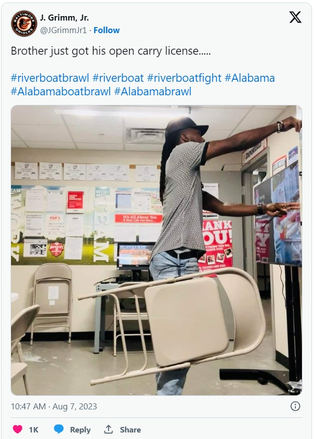 Riverboat Fight Folding Chair Meme Montgomery Alabama 49 OFF Riverboat Fight Folding Chair Meme Montgomery Alabama 49 OFF