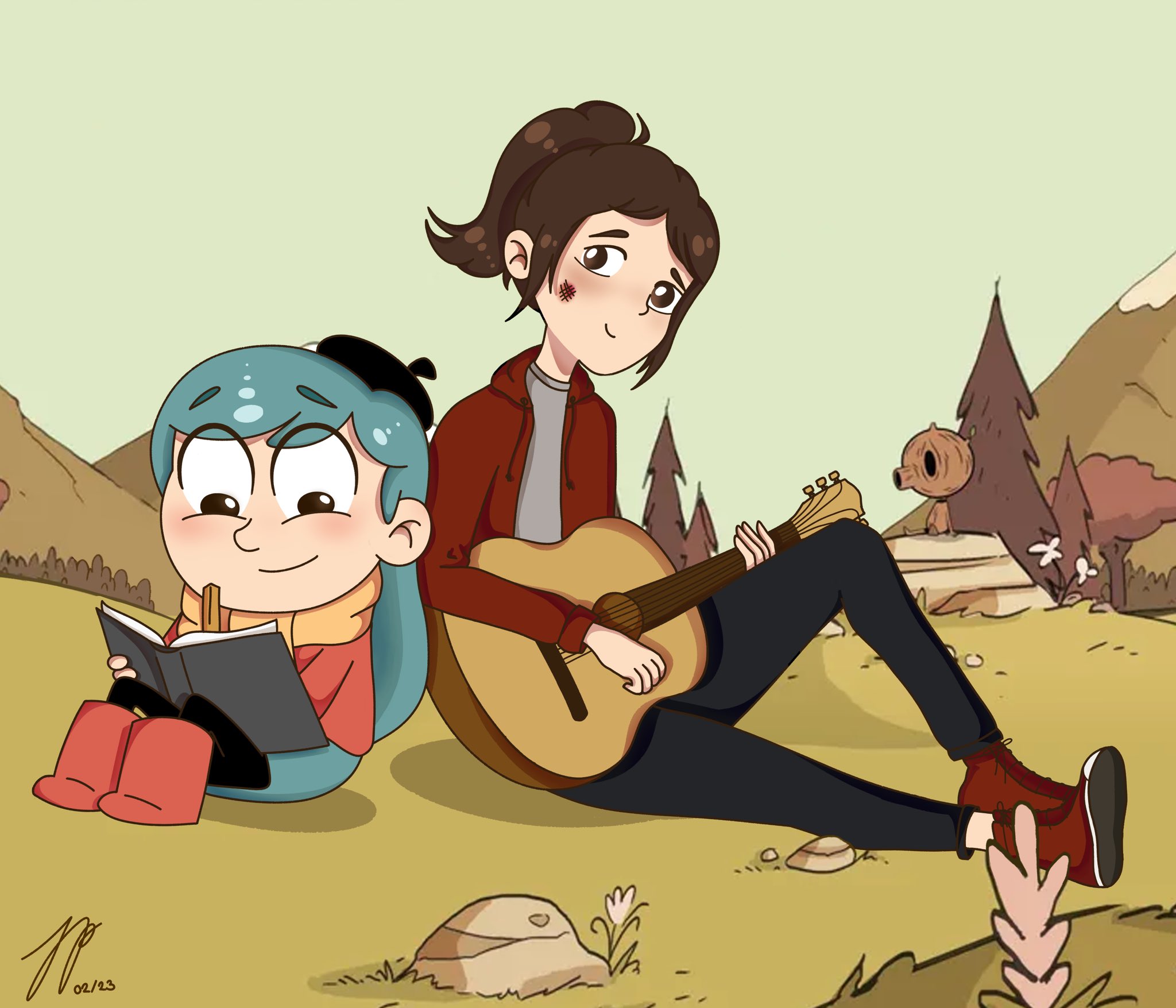 Hilda and Ellie by Jaxxxtothemax | Crossover | Know Your Meme