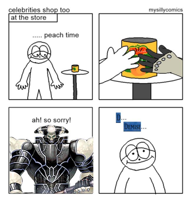 Demise... | At the Store / Peach Time | Know Your Meme