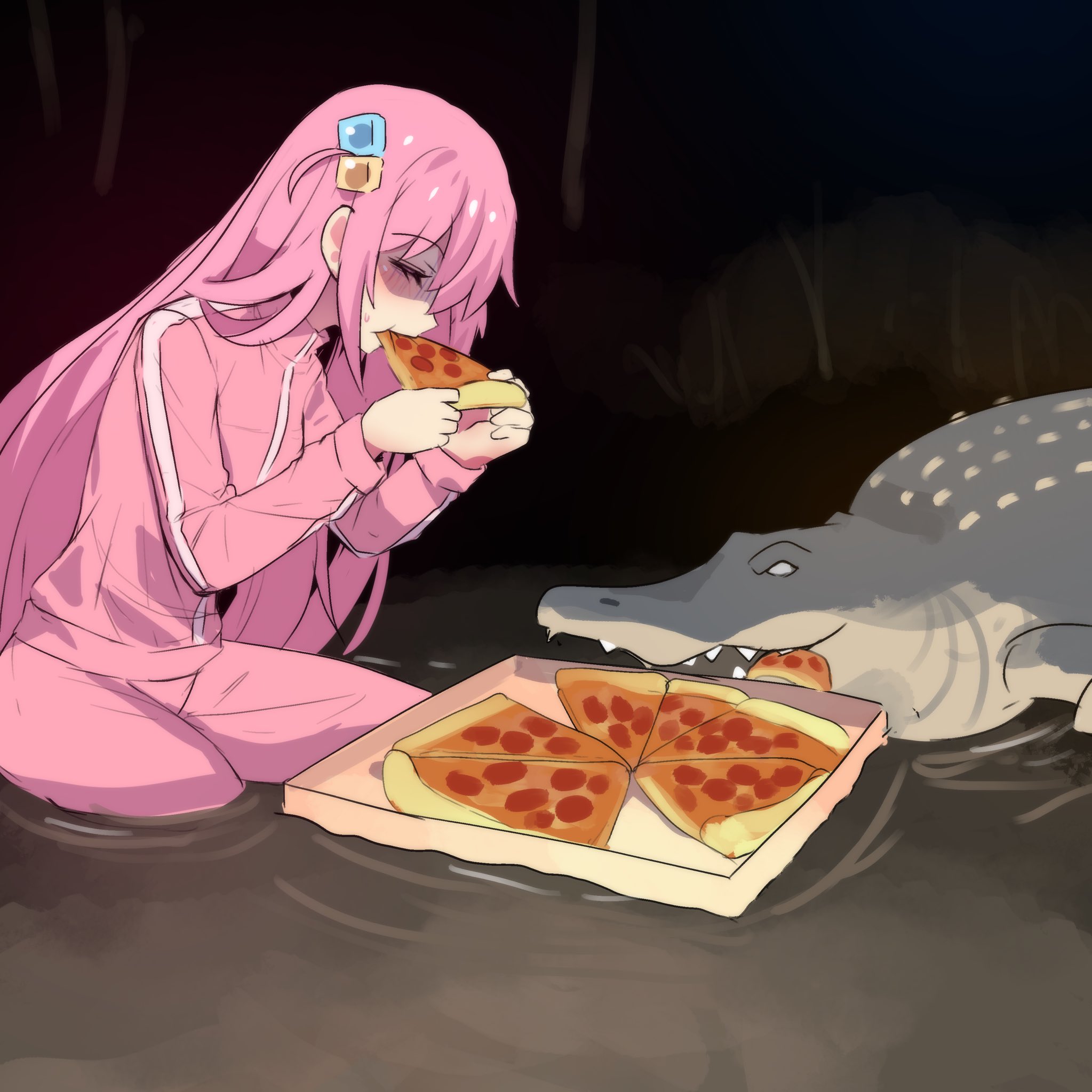 Bocchi The Pizza Friends Gumbo Slice Know Your Meme