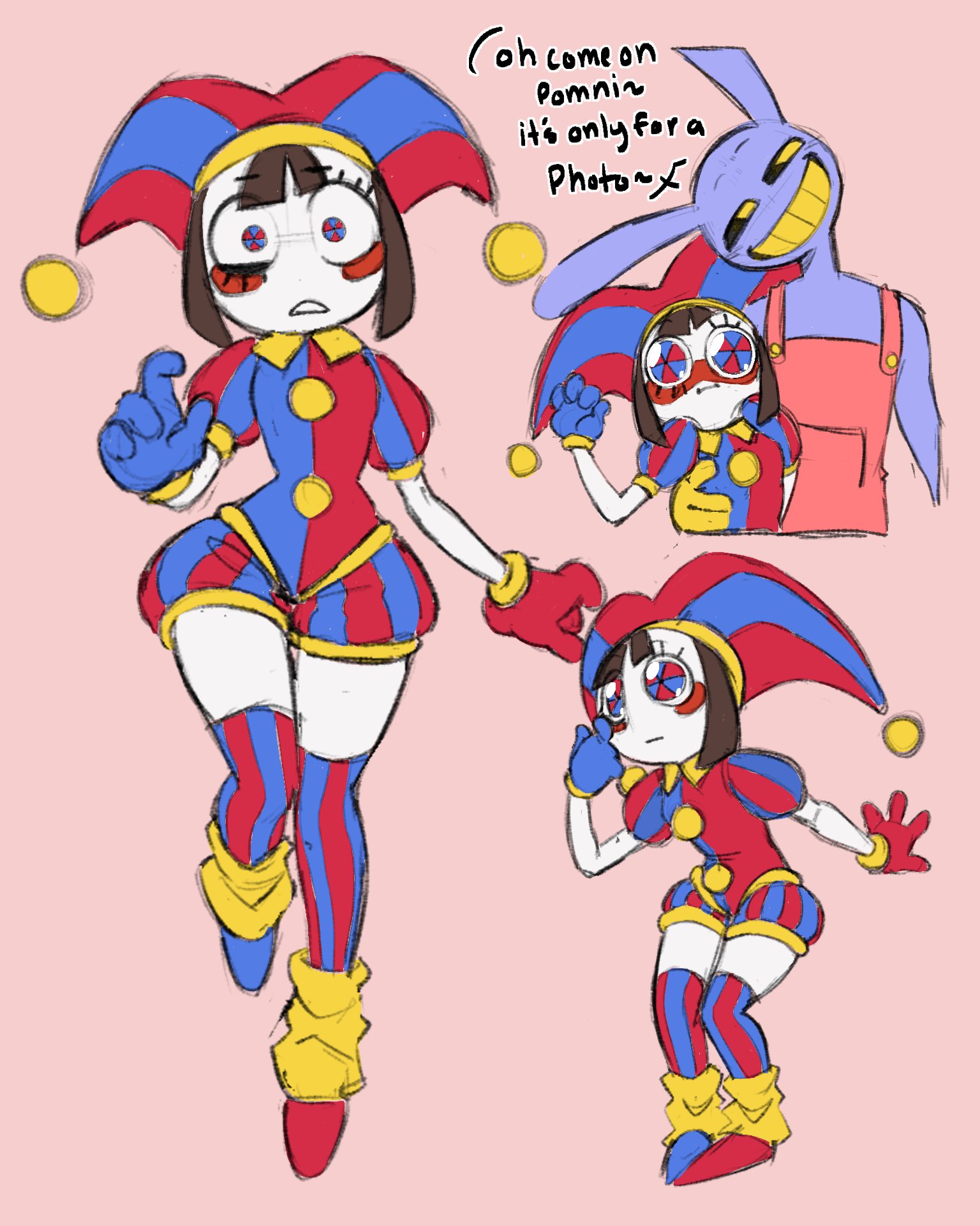 Pomni And Jax By Mama Niko The Amazing Digital Circus Know Your Meme