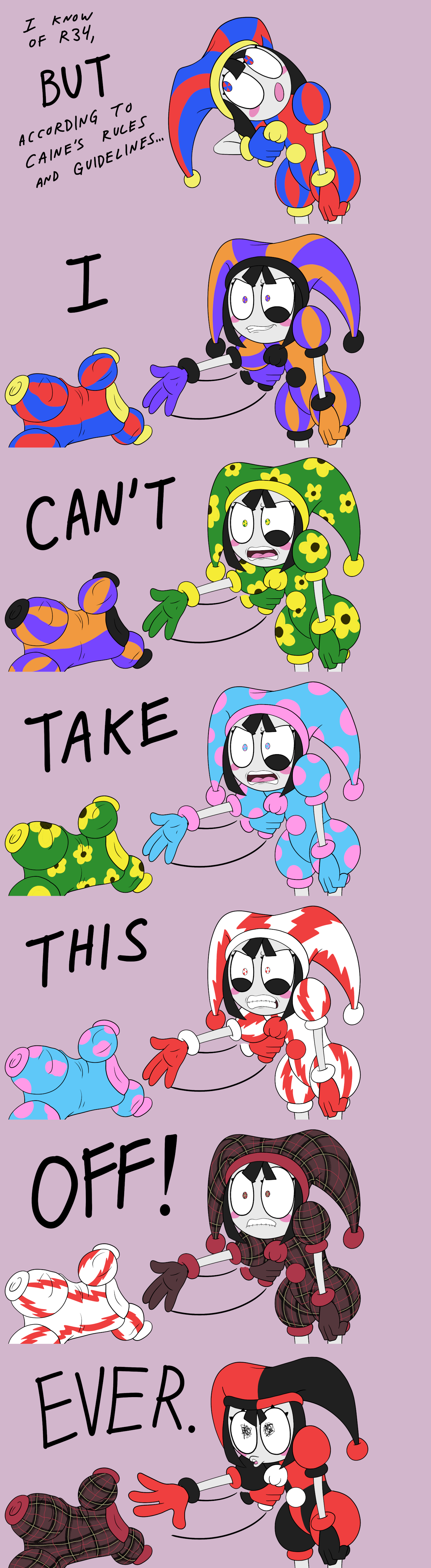 Are You Aware Of R34 The Amazing Digital Circus Know Your Meme