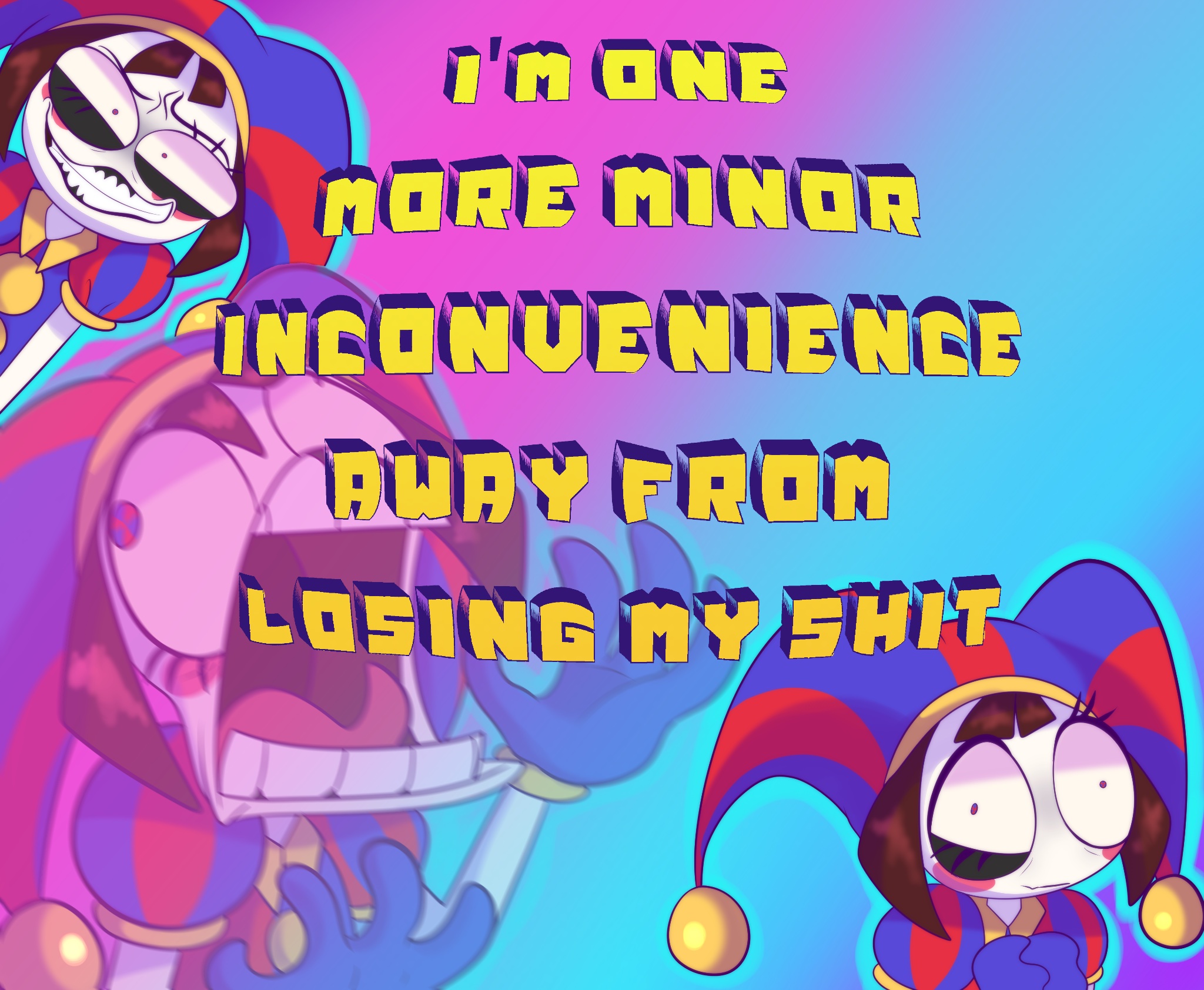 Shes fiiinee… | The Amazing Digital Circus | Know Your Meme