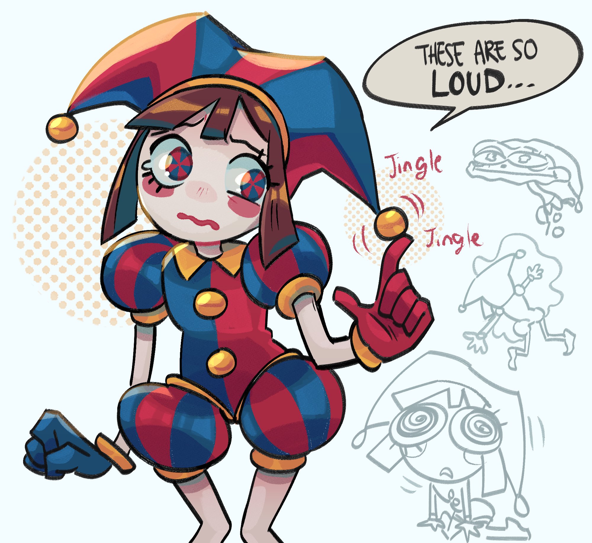 pomni's bells | Pomni | Know Your Meme