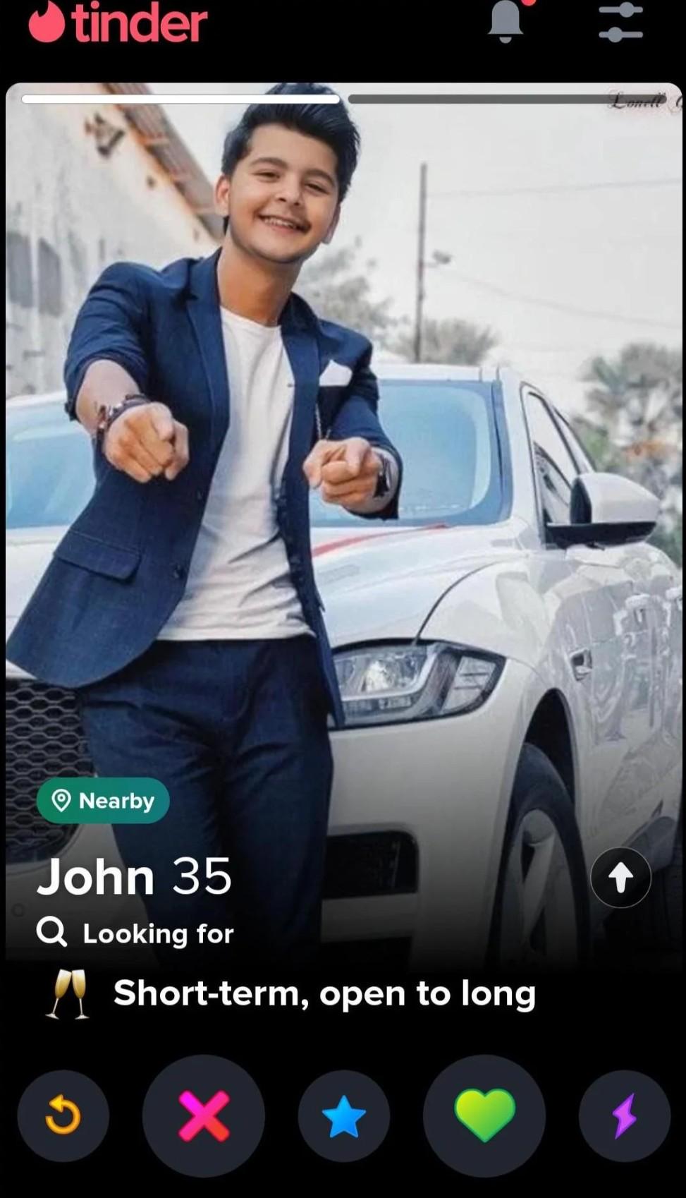 No Way Is He 35 Tinder Tinder Know Your Meme