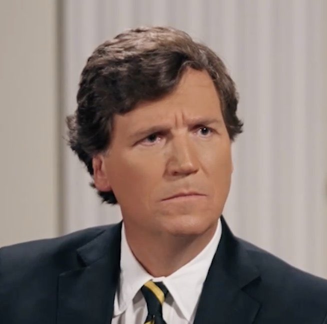 Tucker Carlson Looking at the Camera meme template | Tucker Carlson ...