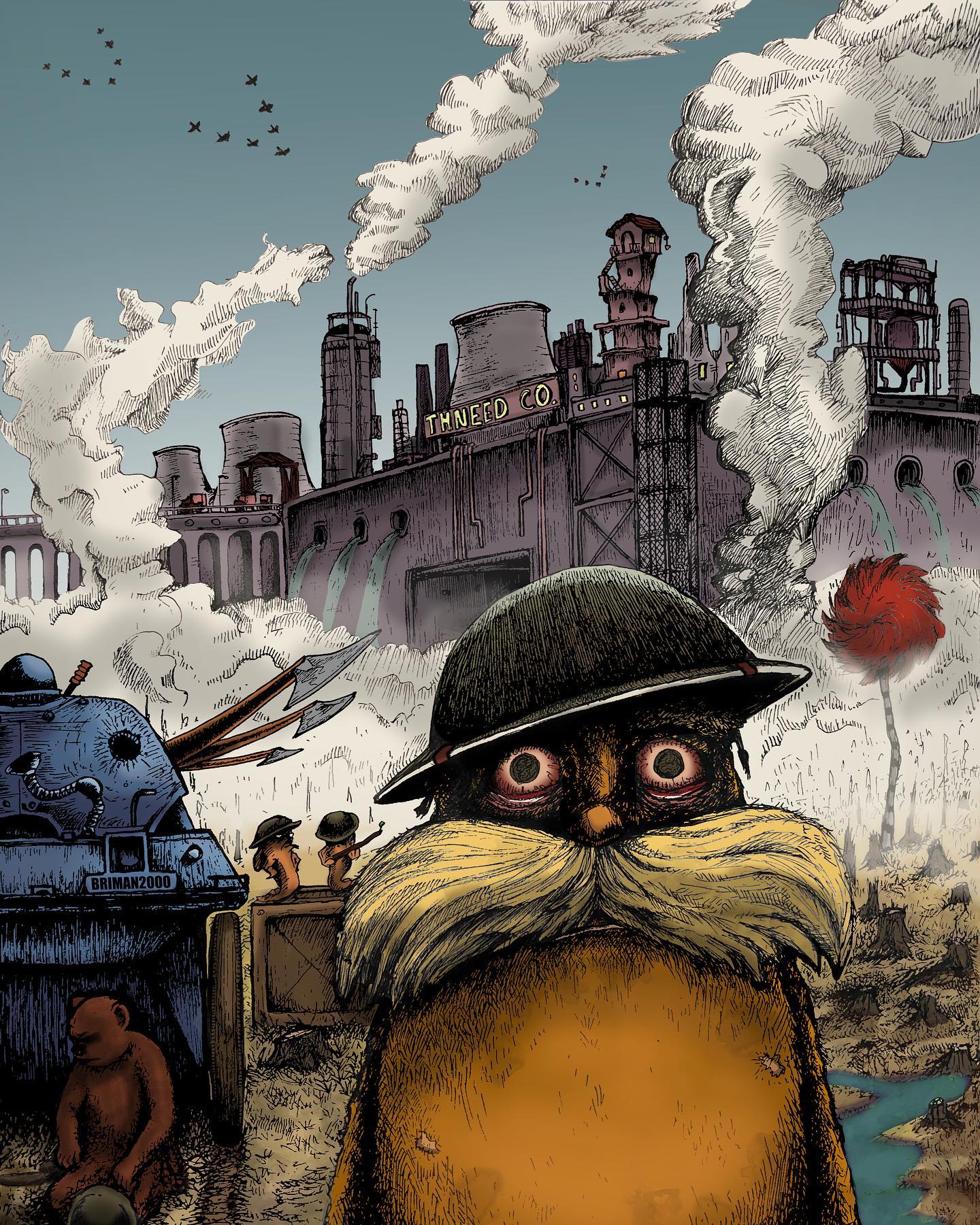 The Lorax 1 000 Yard Stare Meme The Lorax 1 000 Yard Stare Know