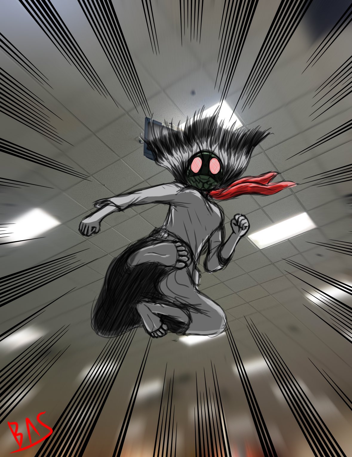 RIDER KICK! | Sadako Ceiling TV Redraws | Know Your Meme